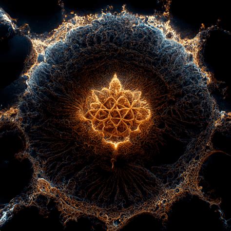 Fractal Principle Of Consciousness And The Universe Fractal Mandala Rmidjourney
