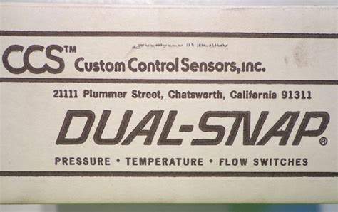 CCS Custom Control Sensors 5000 PSIG Pressure Switch 646GZEM2