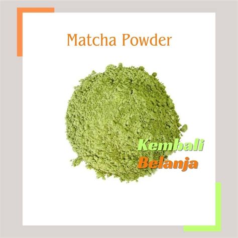 Jual Matcha Powder 10 Gram Premium Matcha Jepang Macha Powder Bubuk