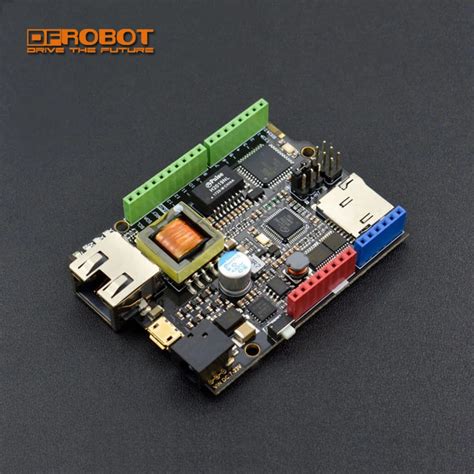 Dfrobot Upgraded W5500 Ethernet With Atmega32u4 And Poe Control Board