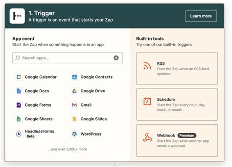 how to connect headlessforms to salesforce with zapier the form
