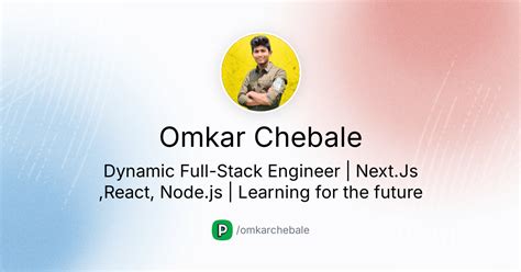 Resume Of Omkar Chebale • Peerlist