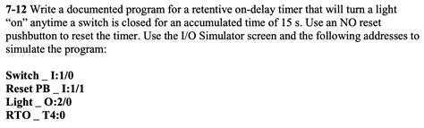 Solved Write A Documented Program For A Retentive Chegg