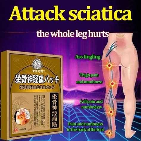 Sciatic Nerve Cream Muscle And Bone Patch 10patchesbox Lazada Singapore