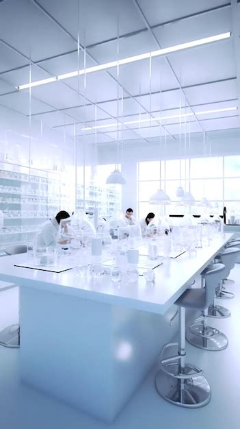 Premium Ai Image Visual Of Laboratory