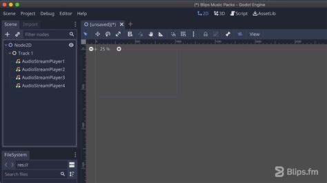 Implementing Blips Music Packs In Godot