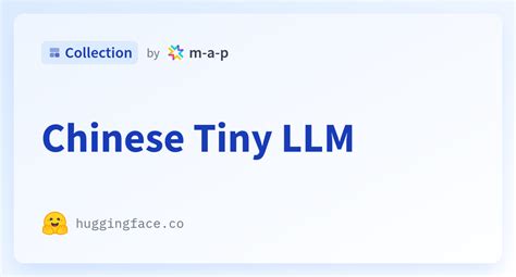 Chinese Tiny Llm A M A P Collection