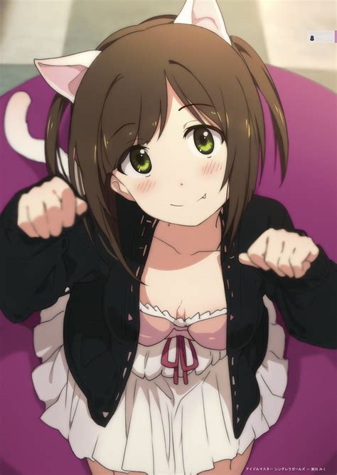 Ogipote Maekawa Miku Idolmaster Idolmaster Cinderella Girls Absurdres Highres Scan 1girl