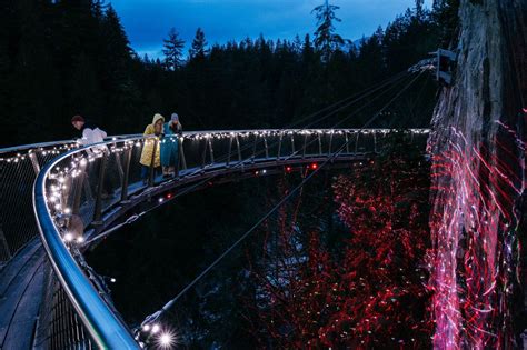 Canyon Lights Returns To Capilano For A Magical Winter Experience Events