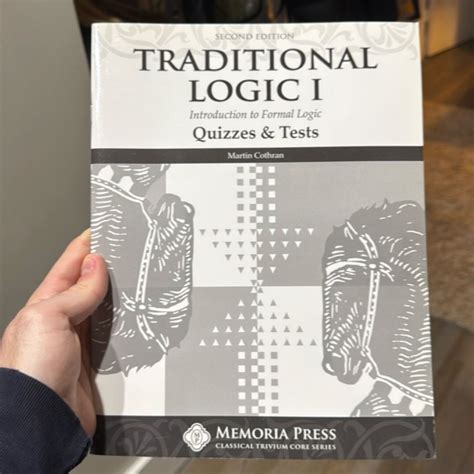 Traditional Logic 1 Quiz Pkt By Memoria Press
