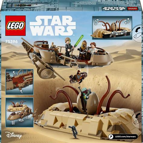 Lego Star Wars 75396 Desert Skiff And Sarlacc Pit