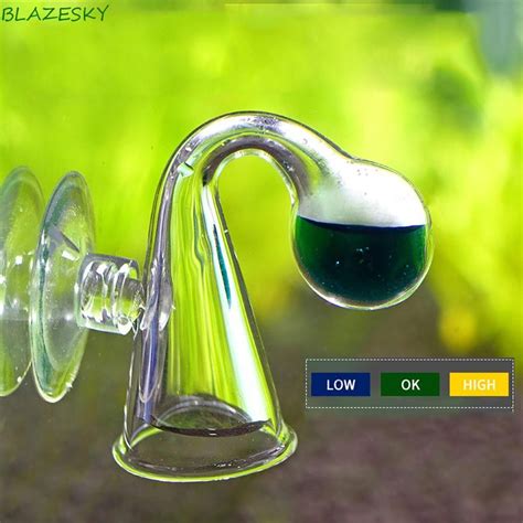 Blazesky Co2 Diffuser หญ้าชุด Co2 เครื่องทดสอบตัวบ่งชี้ Ph อุปกรณ์เสริมสําหรับพืชน้ําตัวบ่งชี้