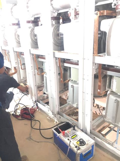 Muazzam Wazir On Linkedin Busbar Contact Resistance Test For 33kv Gis Incomer Number 1