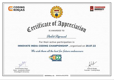 ankit agrawal on linkedin codingninjas innovativeindiacodingchallenge