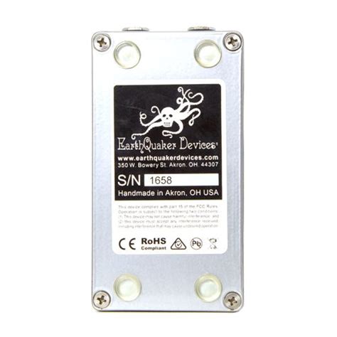 Б у Earthquaker Devices Eqd Hizumitas Fuzz Sustainar Used купить в интернет магазине Dmtr