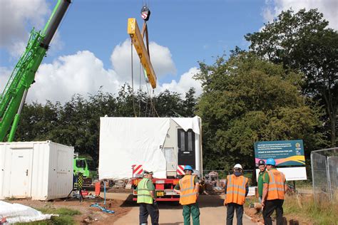 Modular Homes Craned On To Former Garage Site As Part Of Citizens