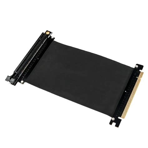 Computer PCI Express PCI E X Adapter Riser Card Pin Flexible Extension Port Cable