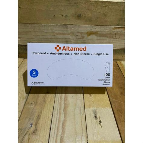 Jual Sarung Tangan Latex Altamed Size Xs S M L Dan Xl Shopee Indonesia
