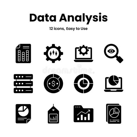bar chart with database showing concept vector of database analysis
