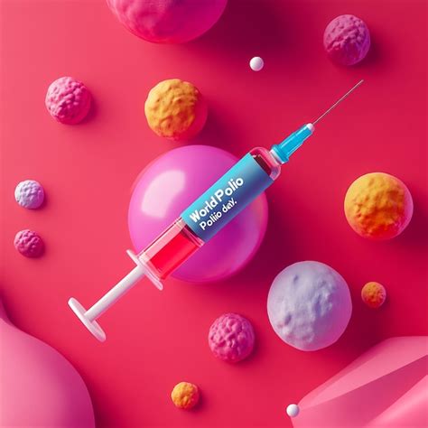 World Polio Day Background Which Is Celebrated On October 24 Premium