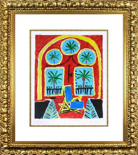 Pablo Picasso La Fenêtre The Window 1959 Aquatint S I