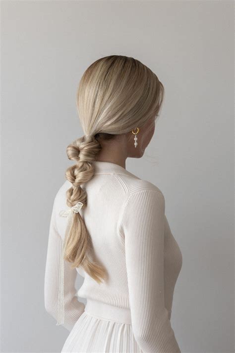 Easy Braided Ponytail Hairstyle Tutorial Video