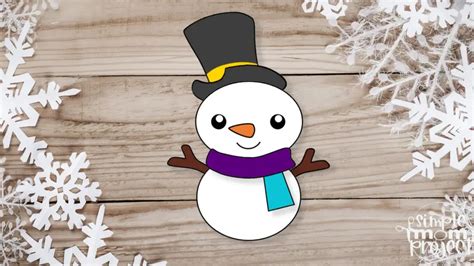 Snowman Nose Printable