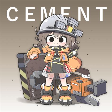 Cement Arknights Drawn By Malrangdonut Danbooru