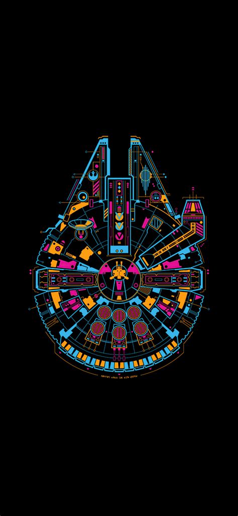 1242x2688 Star Wars Ship Minimal 4k Iphone Xs Max Hd 4k Wallpapers