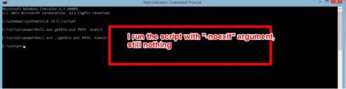 Windows 7 Why Cant My Powershell Get Any Output In The Console But It Is Ok In The Cli Mode