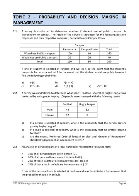 week 3 tutorial questions ma 301123 management analytics page 6