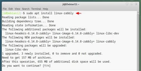 Install Linux Kernel 615 In Debian 12 Bookworm Fostips