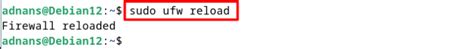 how to configure firewall on debian 12 linux genie