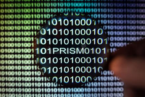 Binary Code Screen Stock Image Image Of Monitor Information
