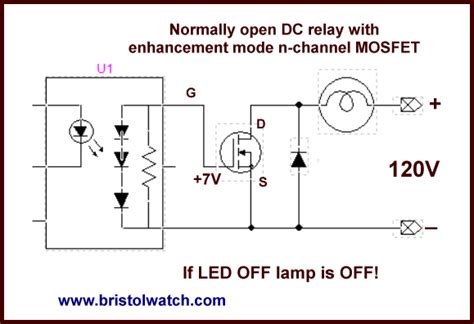 Solid State Relay Mosfet Circuit Diagram Circuit Diagram