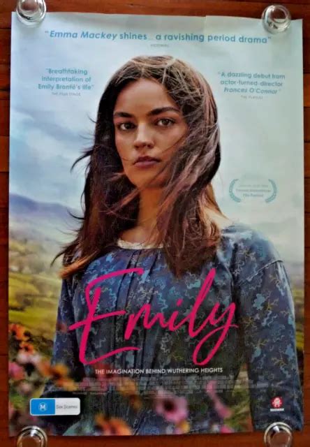 Emily Original 2022 Australian Advance One Sheet Movie Poster Emma