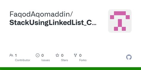 Github Faqodaqomaddin Stackusinglinkedlist Csharp