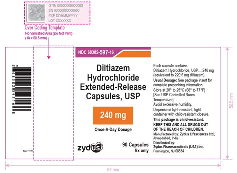 Diltiazem Package Insert Prescribing Information
