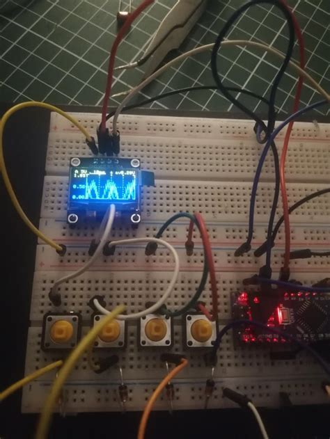 Pocket Size Oscilloscope On Arduino Nano And Oled Display Rsynthdiy