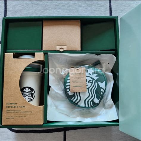 새상품 스타벅스 리유저블 컵 머그컵 에코백 세트 식기 컵 텀블러 중고나라