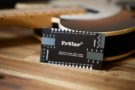 Premium String Action Gauge For Guitar Setup Accurate Durable Made In Germany — Frtlzr Fret