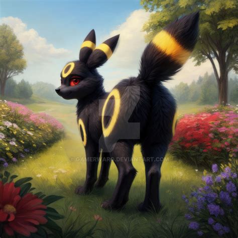 Fluffy Umbreon Presenting Booty By Gamerwarg On Deviantart