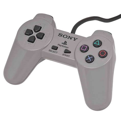Sony Playstation Ps1 Official Oem Gray Controller Retro Vgames