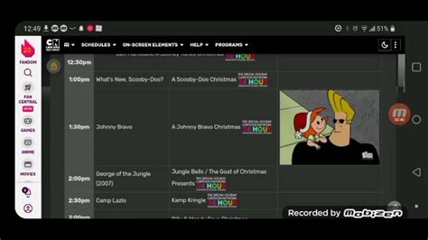Reviewing The December 24 2008 Cartoon Network Schedule Youtube