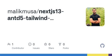 Github Malikmusa Nextjs Antd Tailwind Typescript Template