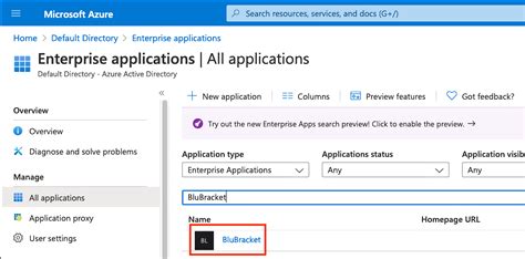 configure azure ad blubracket documentation