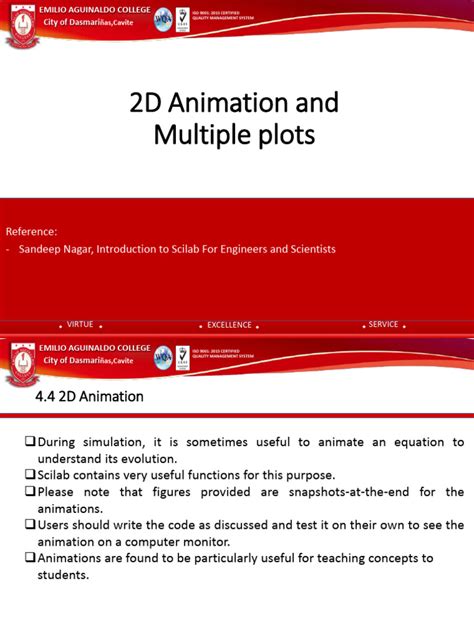 2d Animation And Multiple Plots Ppt Download Free Pdf Quality Management Quality