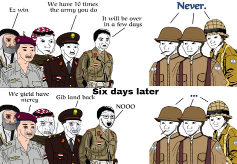 Six Day War 1967 Cartoon