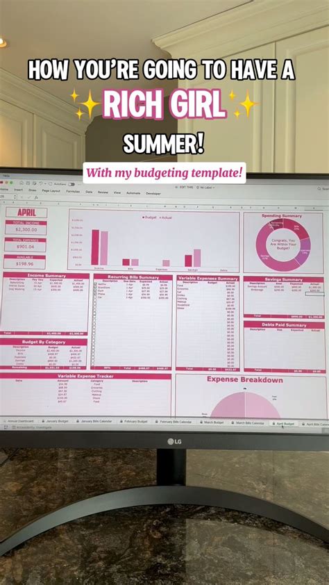 Effortless Budgeting With Excel Discover Our Spreadsheet Template Budgeting Money