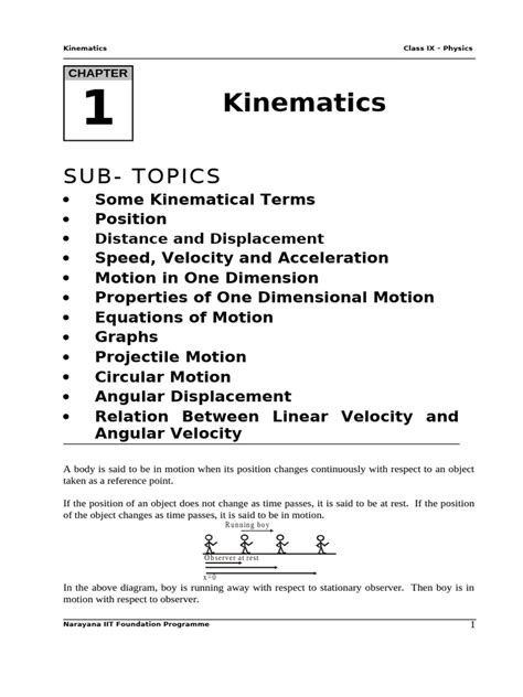 01 Ch Motion Kinematics Pdf